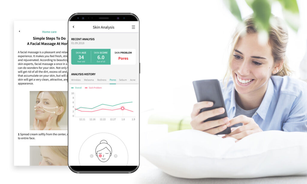Skin Care Analyzer by Lumini | AI Skin Analysis App | Beauty Kiosk